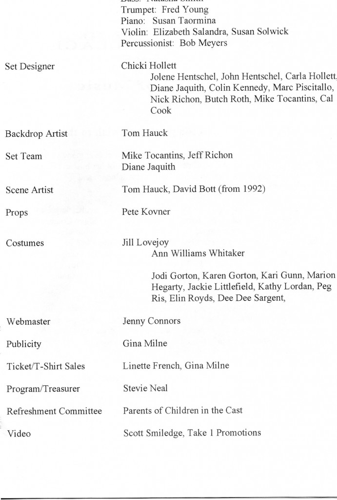 2008 The Sound of Music | Annisquam Village Players: Seaside Community ...